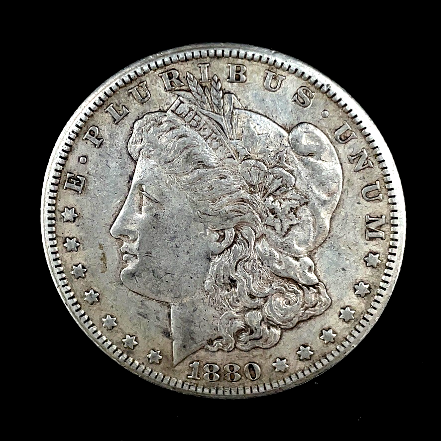 1880 CC Morgan Dollar EF-Extremely Fine 90% Silver $1 US Coin # 2111 | eBay