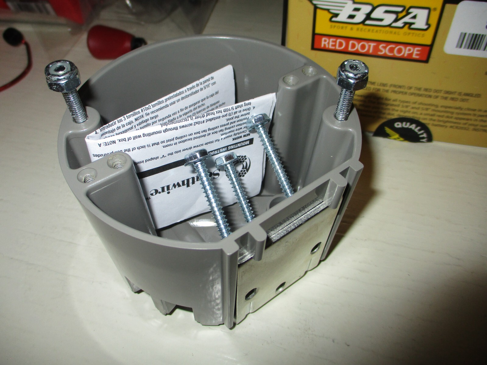 Madison Electric Products Msbfan Fan Support 50 LB MAXIMUM With Depth ...