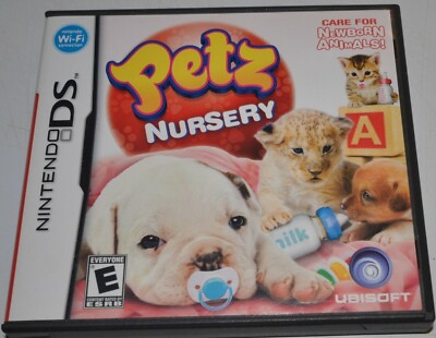 Petz Nursery Nintendo DS Video Game w/ Instruction Booklet 8888165569| eBay