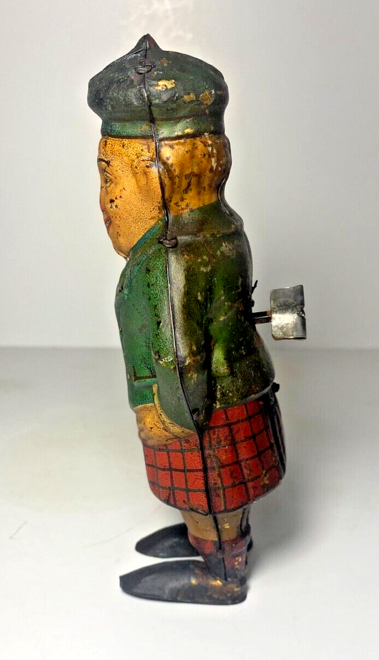 Vintage The Dancing Scotsman Tin Litho Windup Toy German | eBay