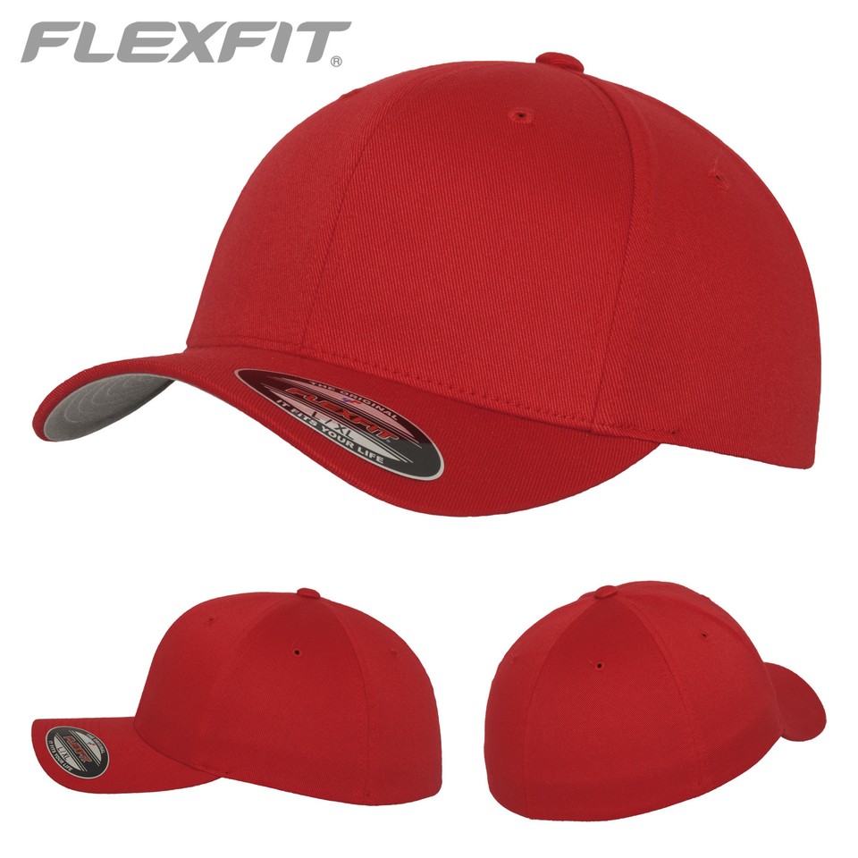 Original FLEXFIT® Basecap Baseball Cap Mütze Kappe Wooly Combed 6277 | eBay