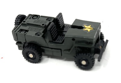 1983 Bandai Geeper Creeper MR-28 Army Jeep Transformer Gobots Bandai ...