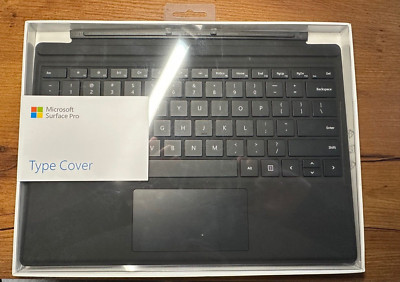 Microsoft FMN-00001 Model 1725 Surface Pro Type Cover Keyboard (Black ...