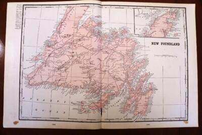 1900-Now - Map Of Newfoundland