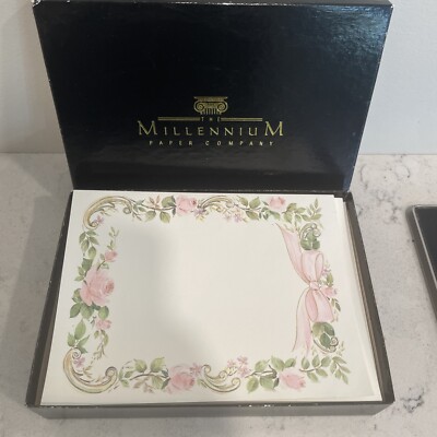 MillenniuM Paper Company Invitations Set Of 18 Stationary Cards And ...
