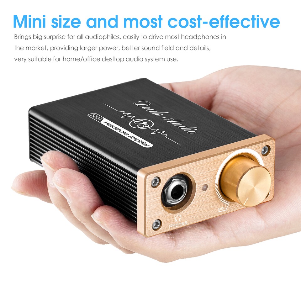 Douk Audio U3 Stereo Headphone Amplifier HiFi Mini Class A Desktop ...