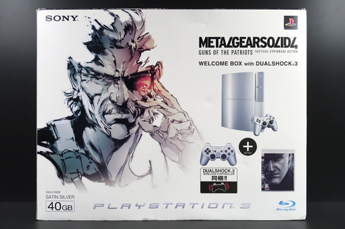 PlayStation 3 PS3 Console Metal Gear Solid4 WELCOME BOX SONY CECHH00 ...