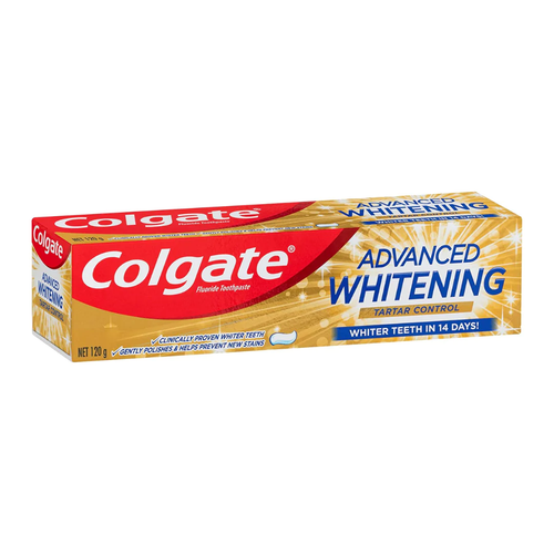 Colgate Advanced Whitening Tartar Control Toothpaste 120g | eBay Australia