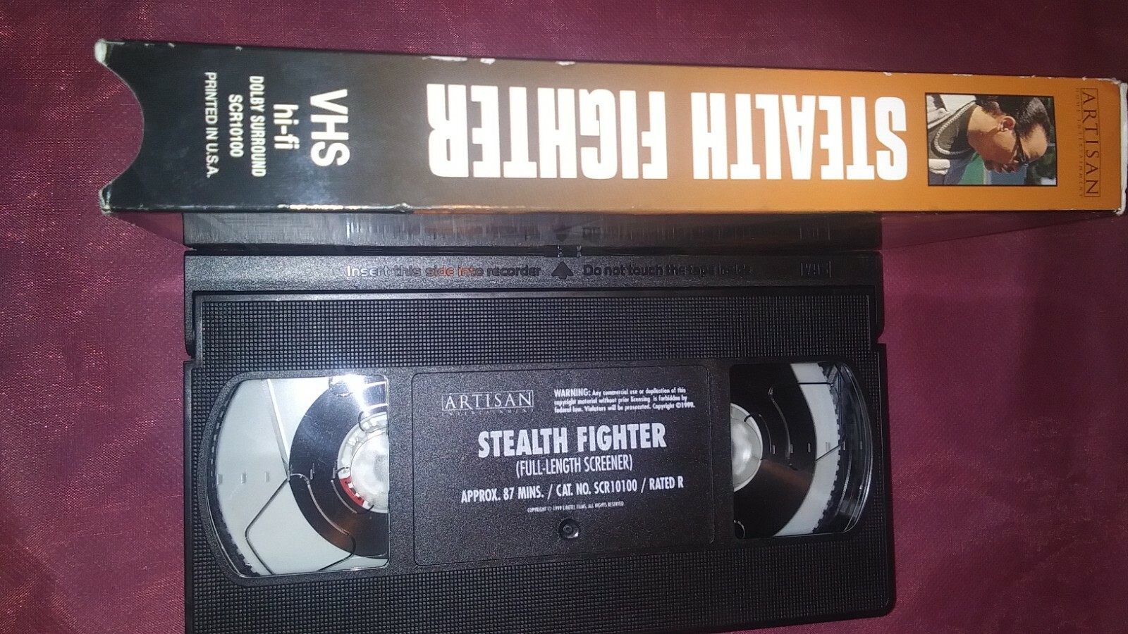 Stealth Fighter Vhs Rare Full Length Screener Ice T | eBay