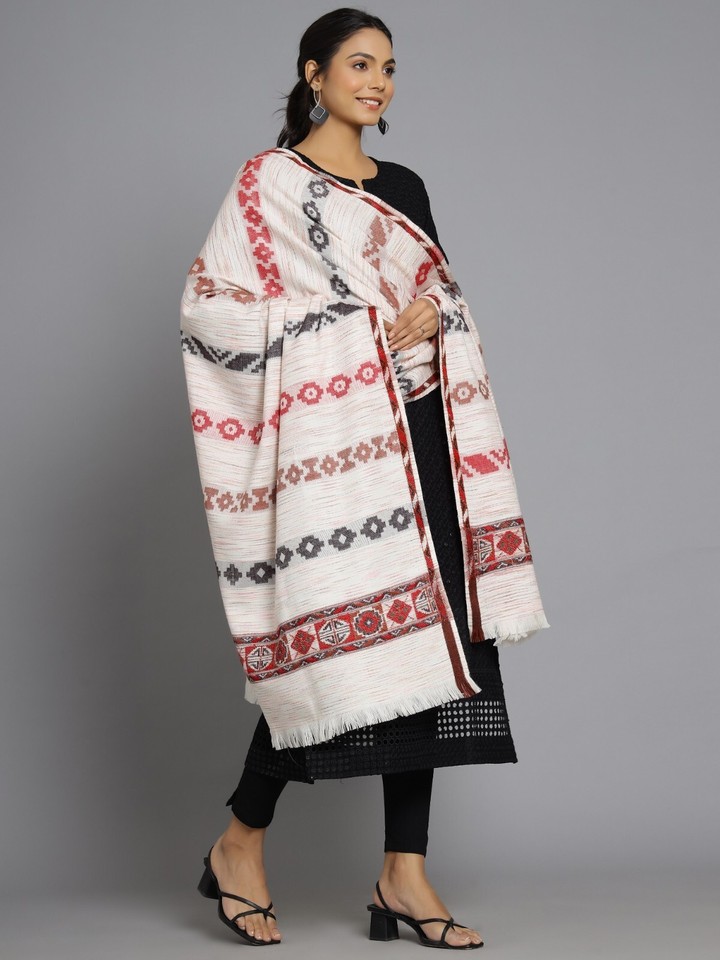 Womens Mens 100% Cashmere Indian Oversized Blanket Wool Scarf Shawl ...