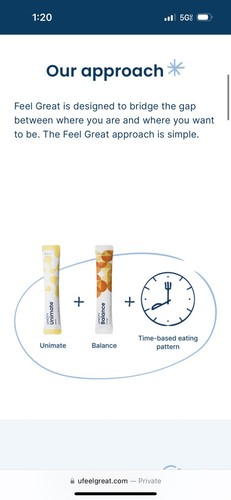 unimate unicity balance feel great system | eBay