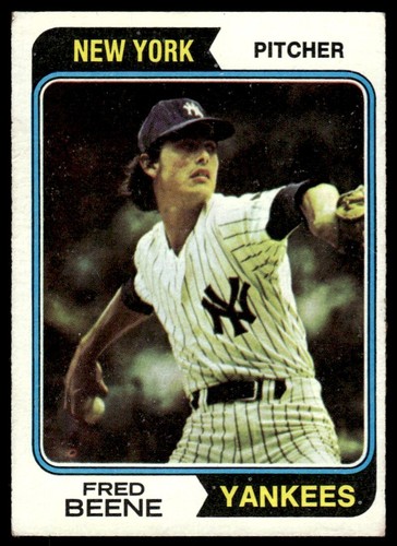1974 Topps Fred Beene New York Yankees #274 | eBay
