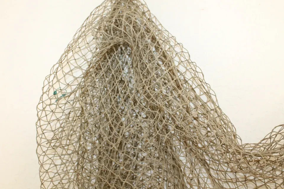 Used Commercial Fishing Net Vintage Fish Netting Old Recycled Reclaimed ...
