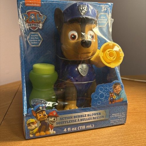Paw Patrol Chase Action Bubble Blower | eBay