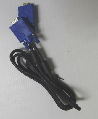 6ft VGA SVGA Male to Male Monitor Cable 15pin for PC, TV, Projector ...