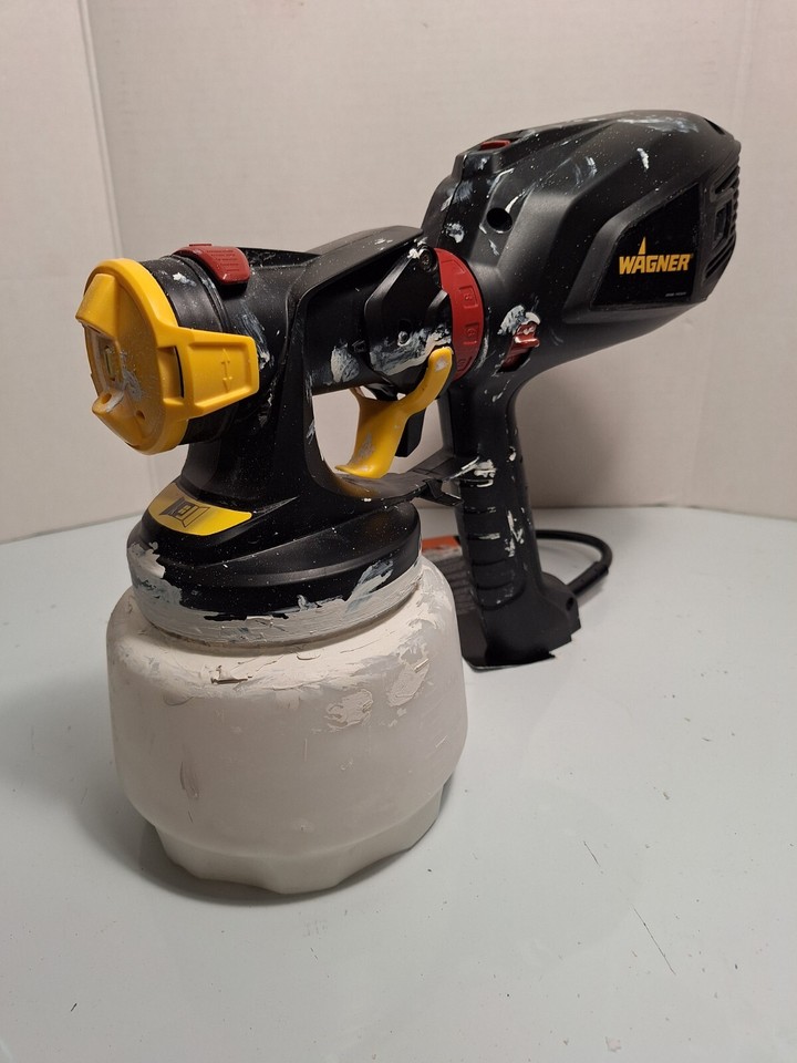 Wagner FLEXiO 2500 Corded Electric Handheld HVLP Paint & Stain Sprayer ...