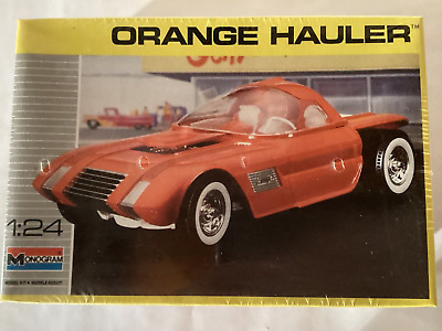 Monogram Orange Hauler custom car model kit. Factory sealed box. | eBay