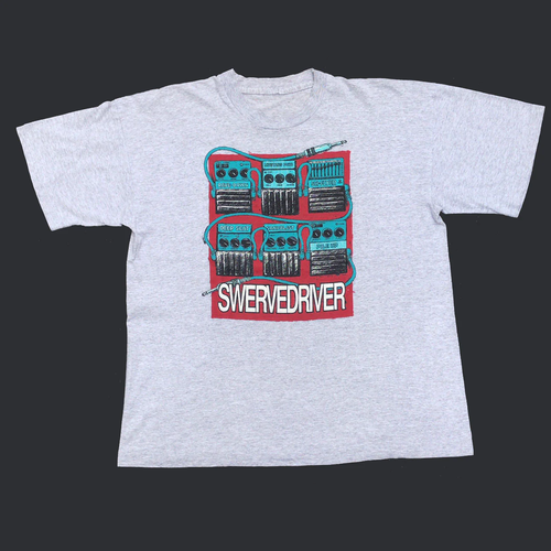 Swervedriver Gift For Friends Gray T-Shirt Cotton All Size | eBay
