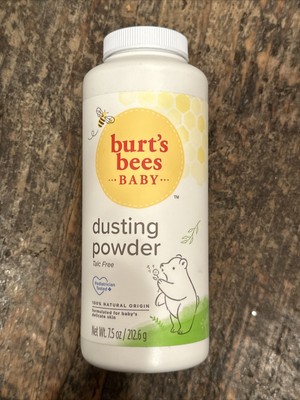 Burt's Bees Baby Dusting Powder 7.5oz Delicate Skin Talc Free New ...