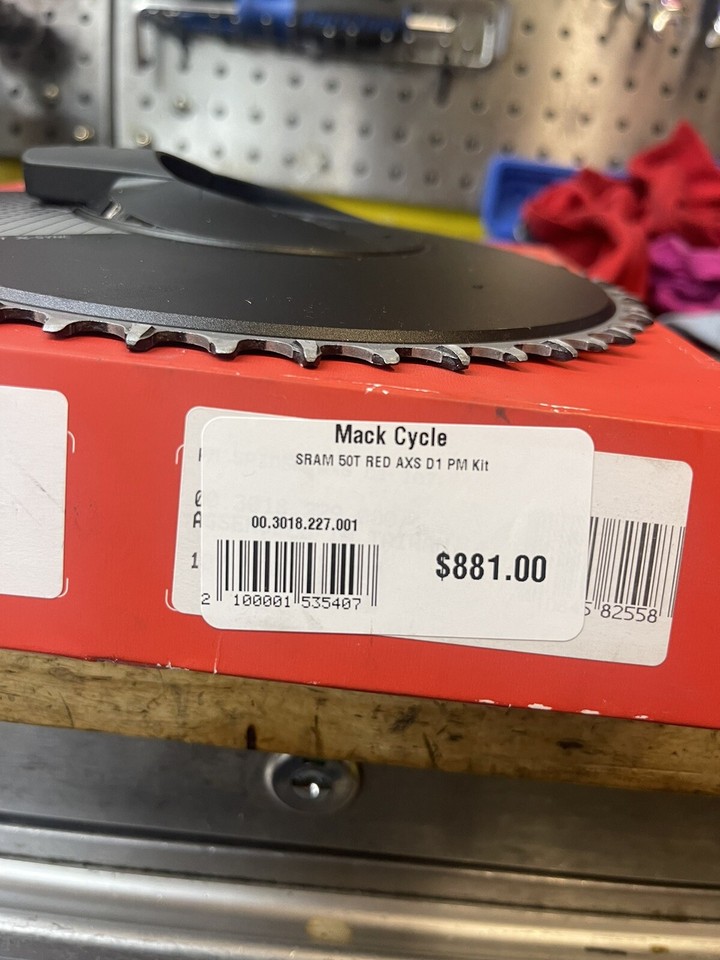 Sram Red AXS 1x 12 Speed Aero Kit Quarq Power Meter Chainring Direct ...