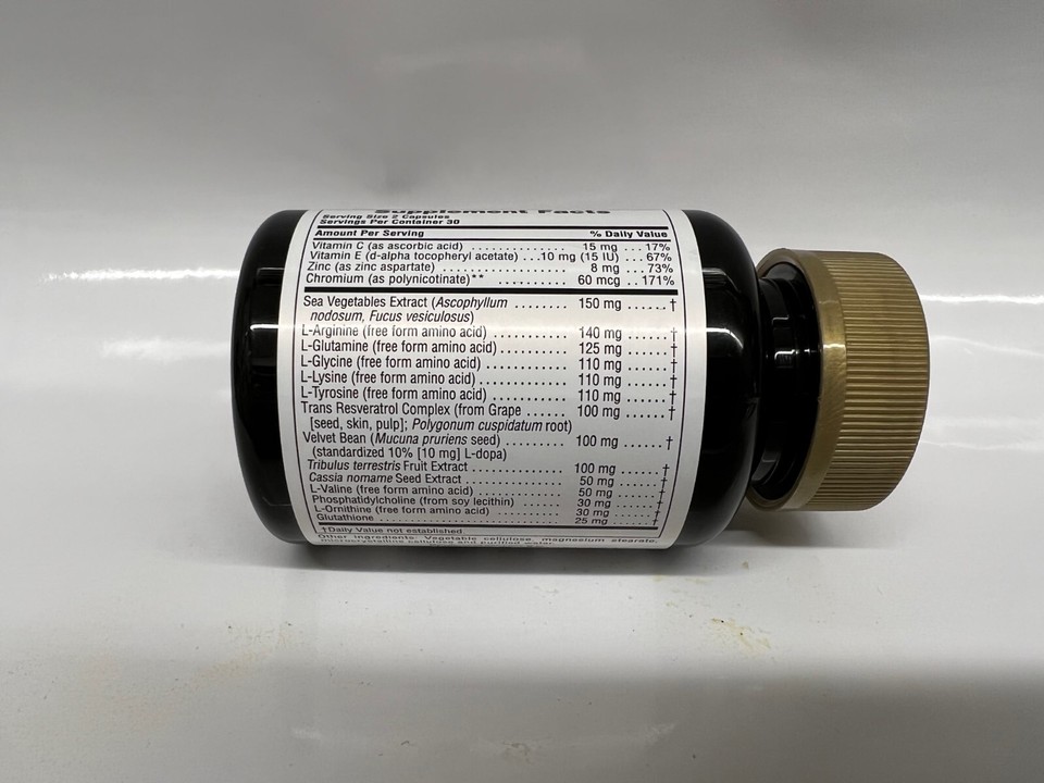 Nature's Plus GH Male Hormone Boost For Men 60 Caps New Sealed 11/2024 ...