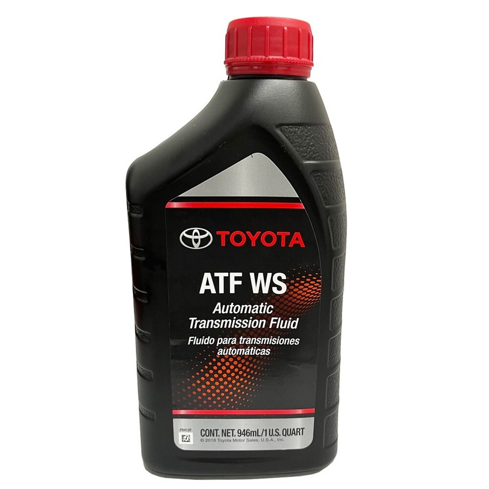 4 Quart Genuine Toyota ATF WS Automatic Transmission Oil Fluid OEM ...