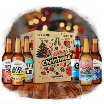 Craft Beer Gift Pack Christmas Beer Box Present Idea for Him British ...