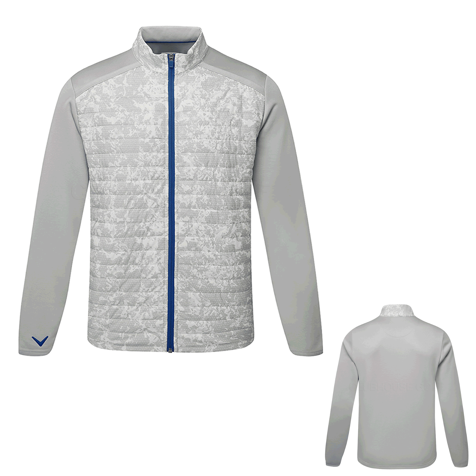 CALLAWAY GOLF JACKET MENS GOLF JACKET FULL ZIP LINED PADDED FRONT ...
