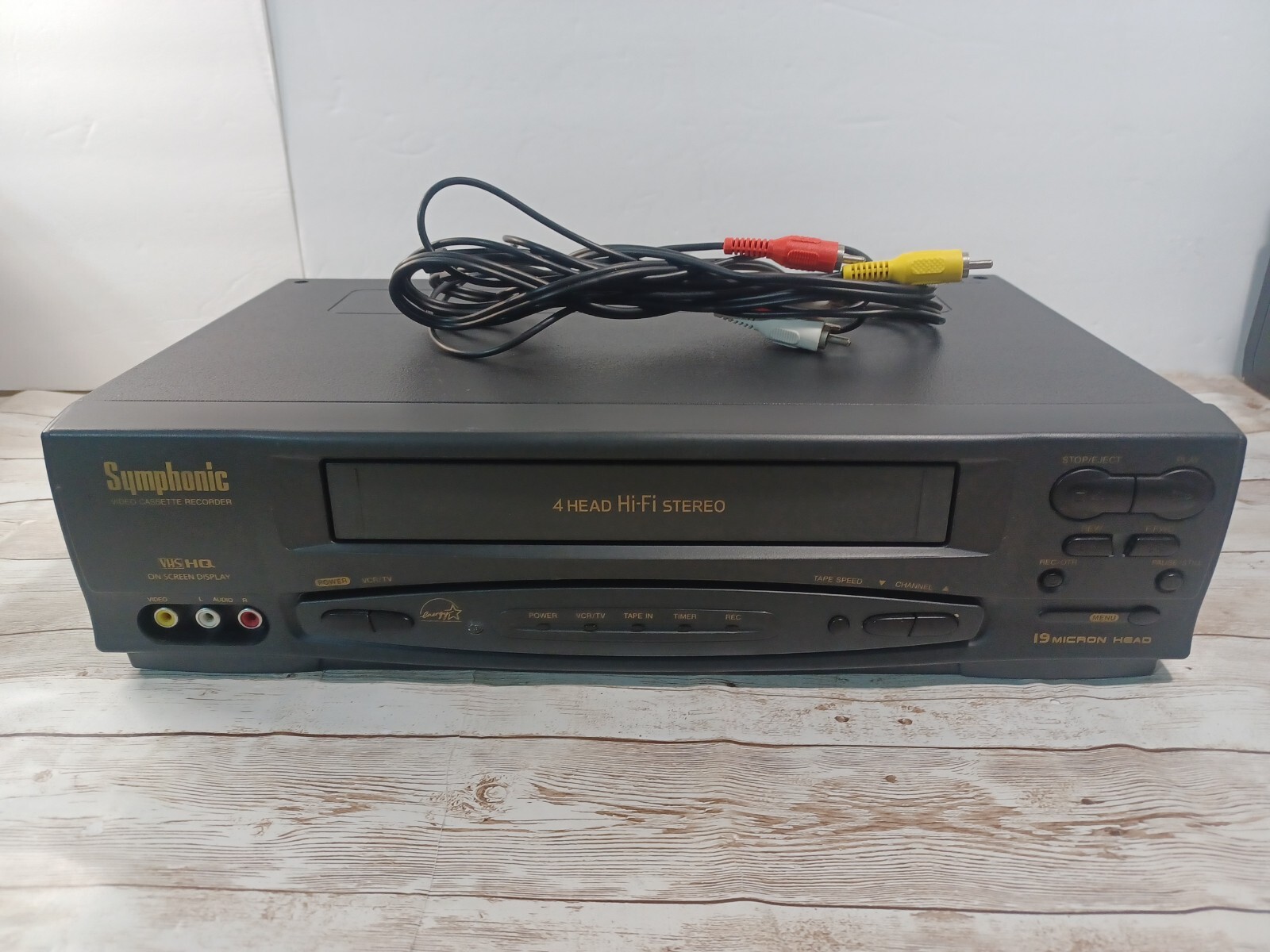 SYMPHONIC 4 Head HiFi Stereo VCR VHS Player Model SL260A (NO Remote) w ...