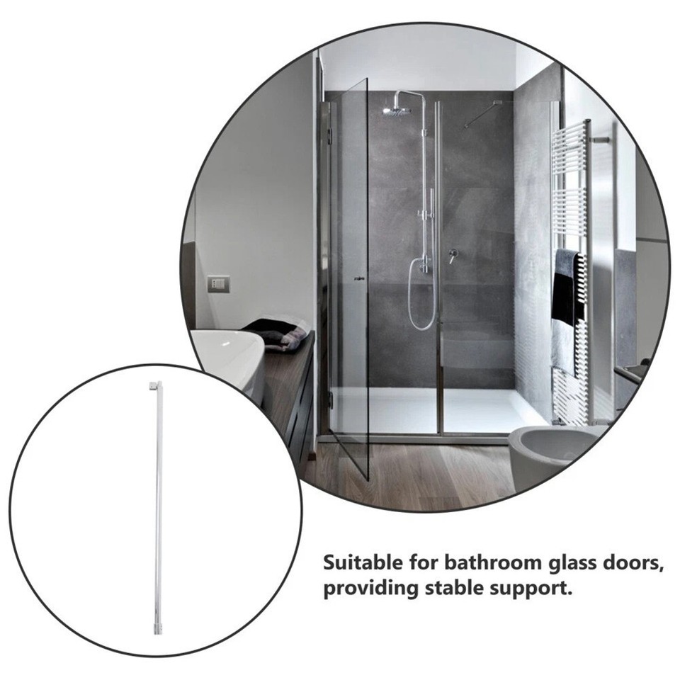 Shower Door Clamp for Securely Supporting Glass Panels in Your Bathroom ...