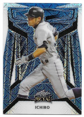 2023 Leaf Metal Baseball - ICHIRO - Blue Ice 3/5 - Seattle Mariners | eBay