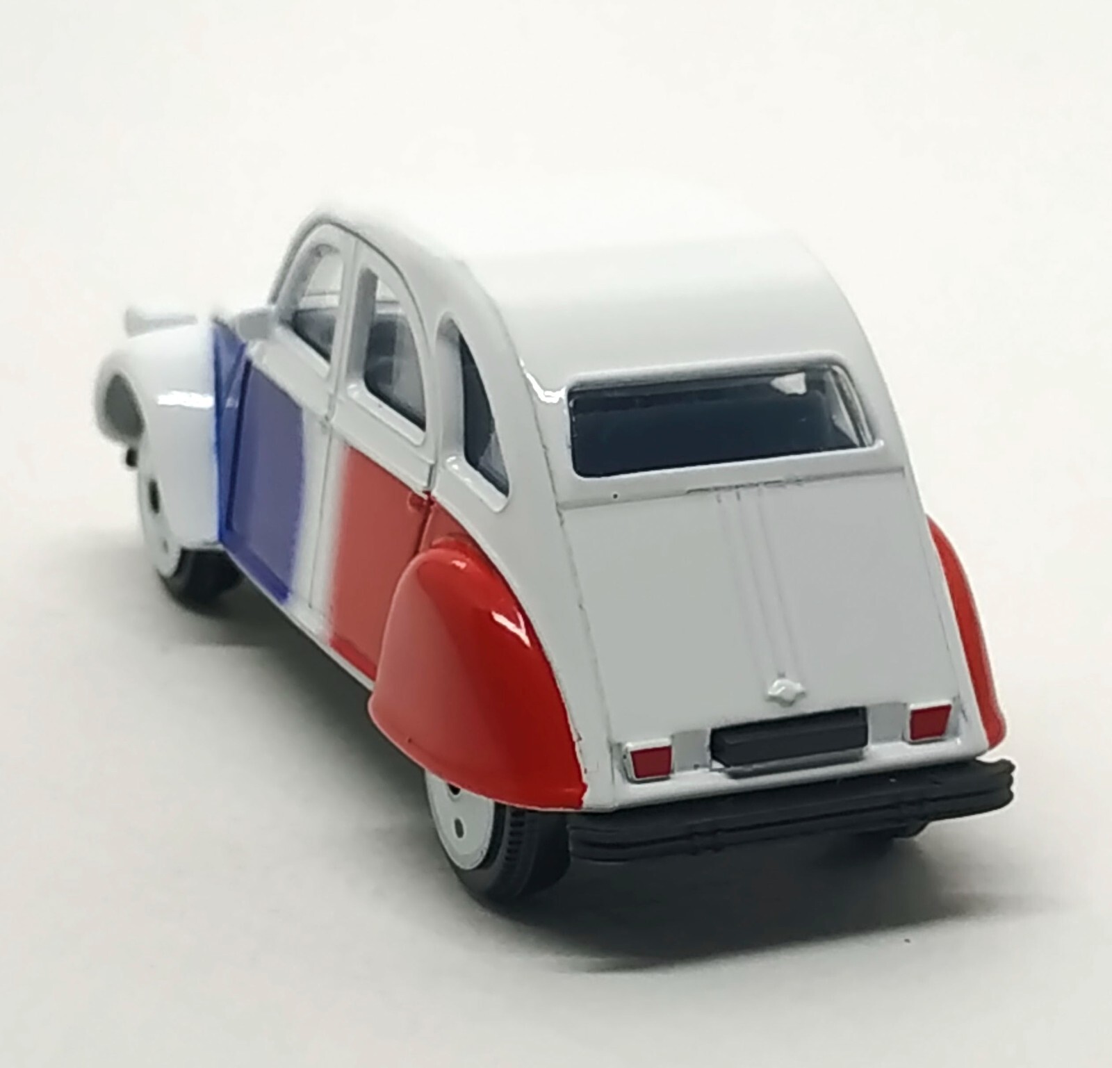 Majorette Citroen 2CV - White / Blue / Red - 1:64 (3") no Package | eBay
