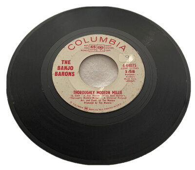45 Record The Banjo Brothers Thoroughly Modern Millie/Dear Mrs ...
