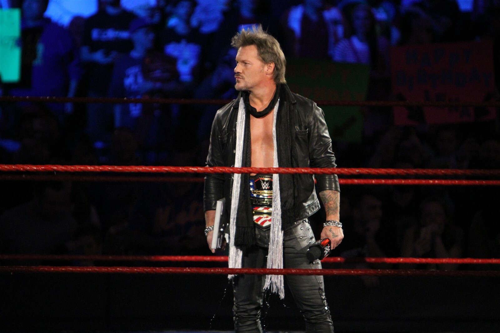 CHRIS JERICHO 8X10 COLOR PHOTO WWE ROH ECW NXT IMPACT AEW 30 YEARS of ...