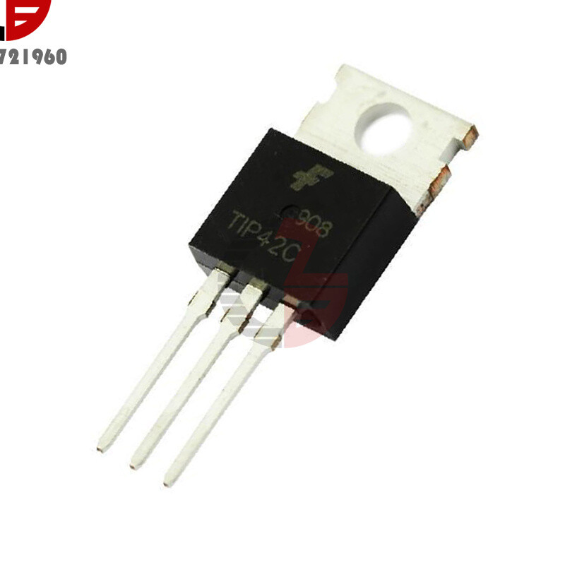 100Pcs TIP42C TIP42 PNP TRANSISTOR 100V 6A TO-220 DIP-3 TIP42 PNP ...