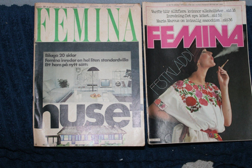 Femina Dutch,Finland fashion Magazines 1970's vintage ads | eBay