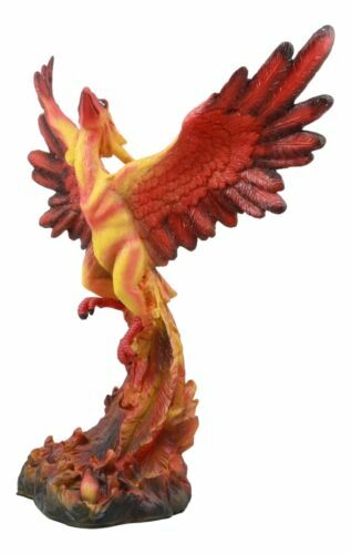 Ebros Fawkes Resurrection The Phoenix Fire Bird Statue Symbol of ...