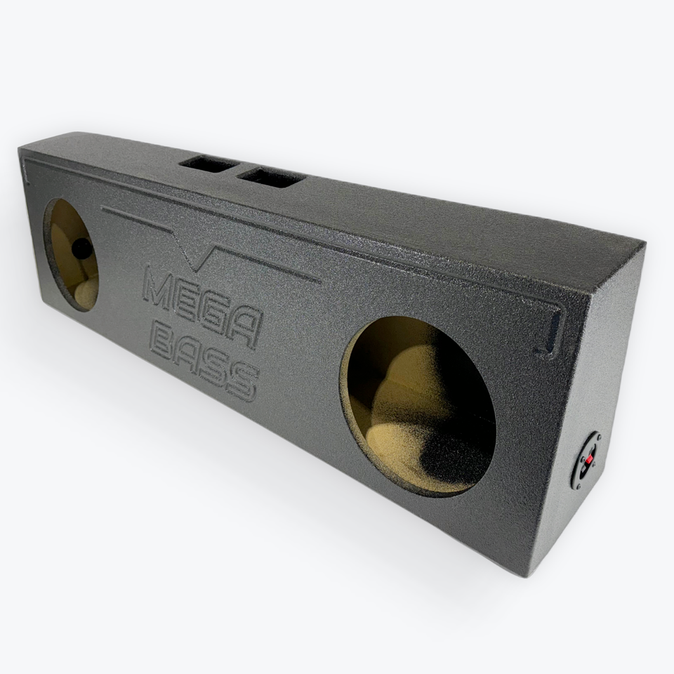Universal Single Cab Truck Subwoofer Enclosure Box Dual 10 Ported Ford ...