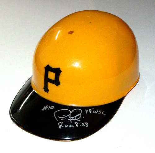 Tim Foli Pittsburgh Pirates Autographed Helmet – 1979 World Series ...
