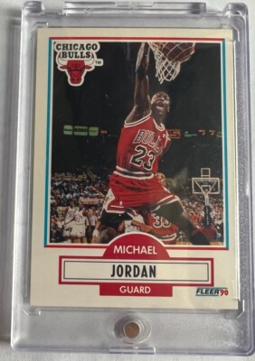 1990 Fleer Michael Jordan #26 Basketball Card - Iconic "Jumpman" Card ...