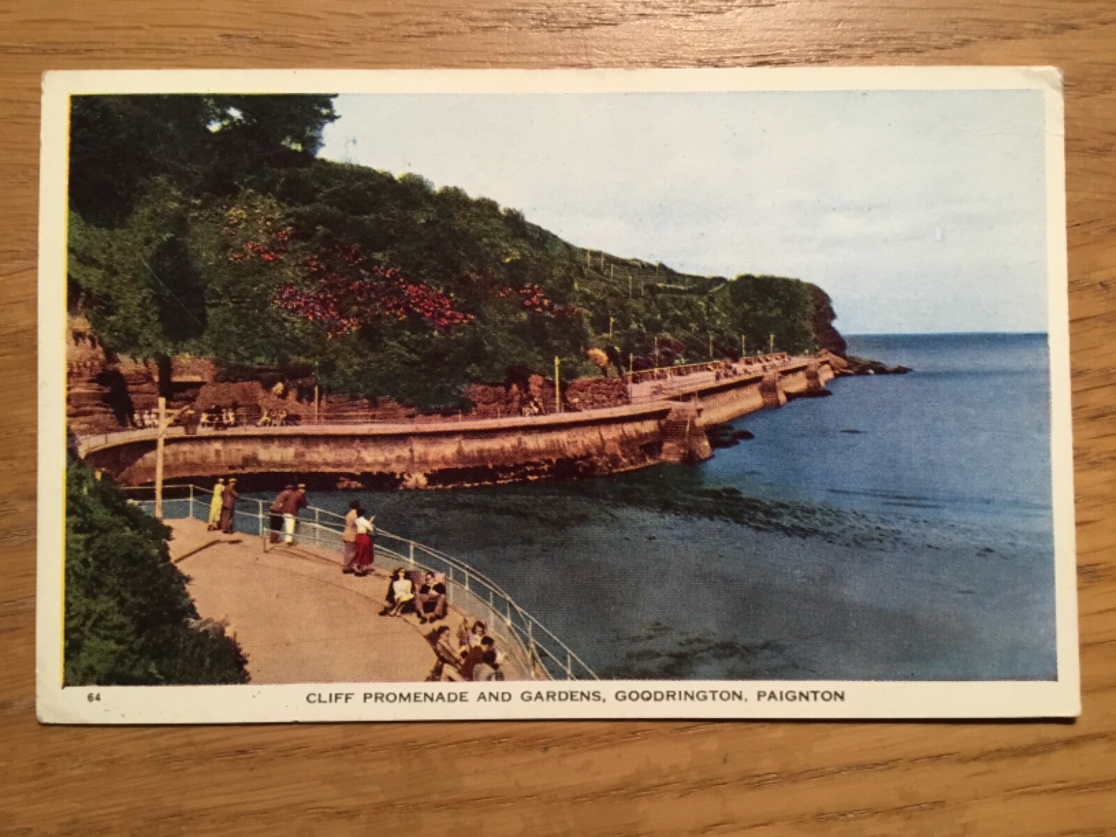 Postcard - Paignton - Goodrington - Cliff Promenade & Gardens | eBay UK