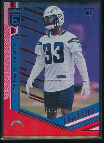 Derwin James 2018 Panini Elite Aspirations Jersey Number 33/97 RC | eBay