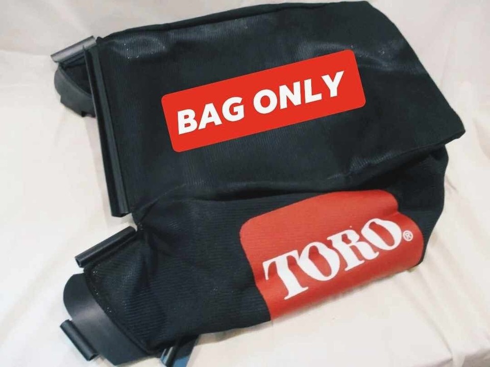 Genuine Toro 107-3789 Grass Catcher Bag Recycler BAG ONLY | eBay