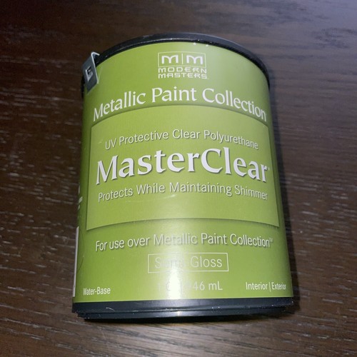 Modern Masters MasterClear Semi-Gloss Clear Water-Based Protective ...