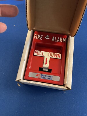 National Guardian Model 6T FIRE ALARM PULL STATION Kids Room Decor? | eBay