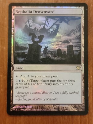 Nephalia Drownyard FOIL Innistrad NM Land Rare MAGIC GATHERING CARD | eBay