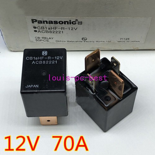 Panasonic CB1aHF-R-12V ACB82221 CB1aH-TR-12V 70A 12VDC Automotive Relay ...