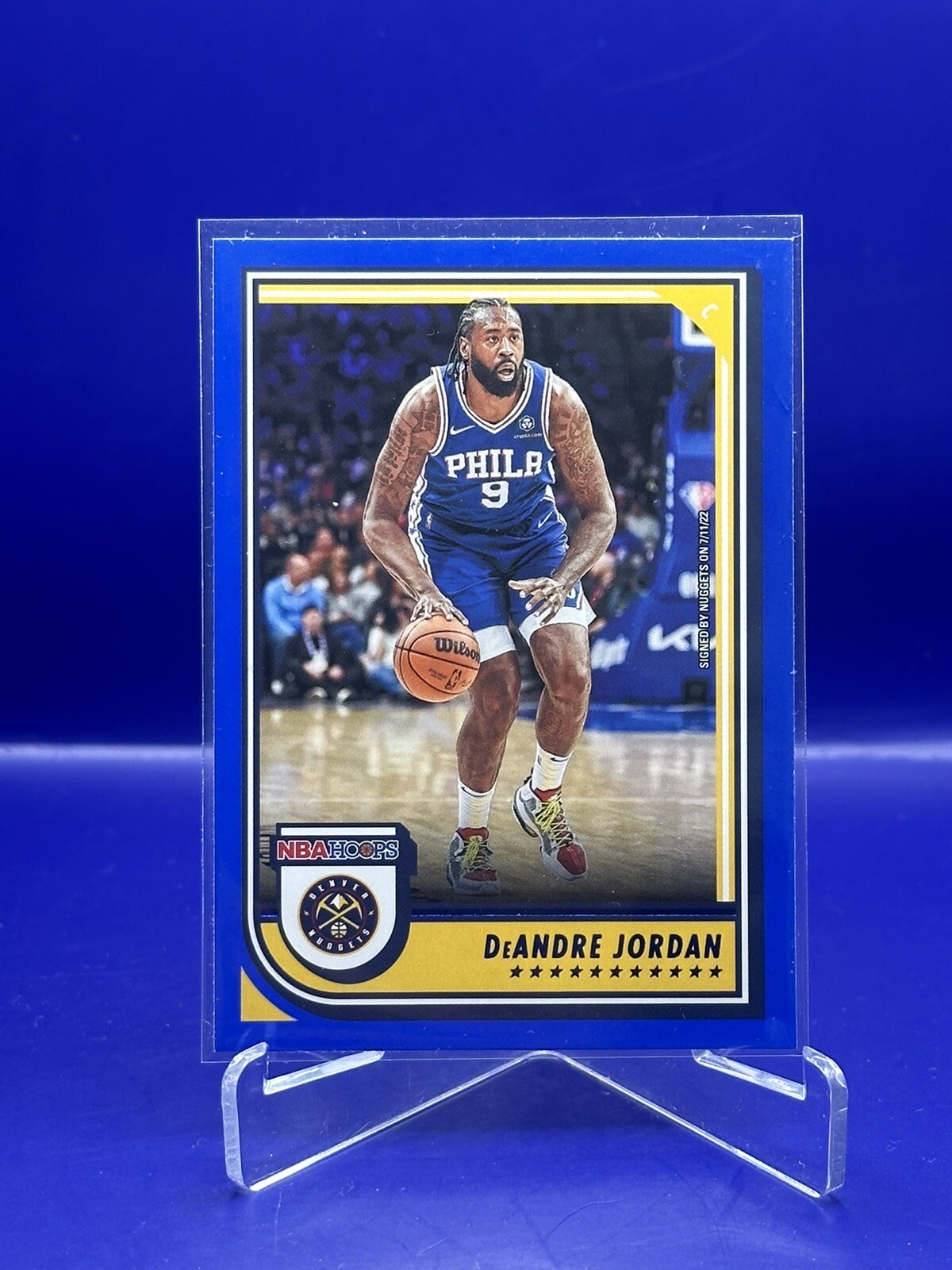 2022-23 NBA Hoops Blue DeAndre Jordan Philadelphia 76ers #35 | eBay