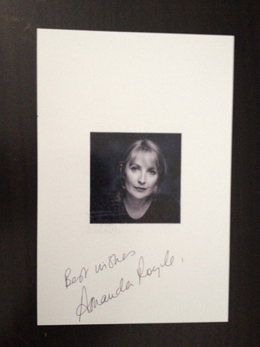 AMANDA ROYLE - POPULAR BRITISH ACTRESS - EXCELLENT SIGNED PHOTOGRAPH | eBay