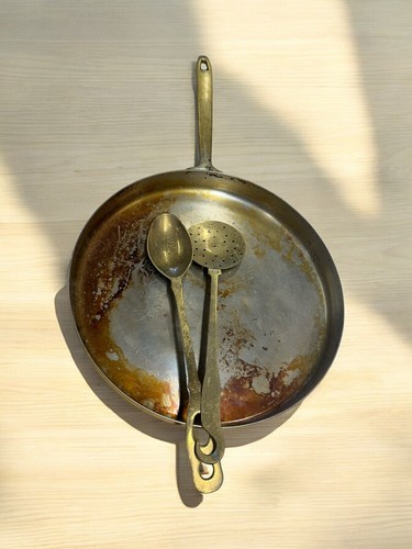 Paul Revere Limited Edition Copper Crepe Pan 11.5”x1.5” Round Skillet ...